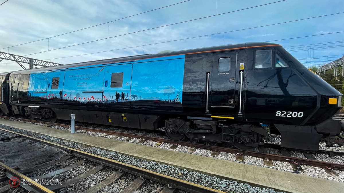 Transport for Wales is marking Remembrance Day by unveiling its first ...