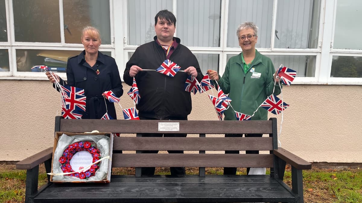 Hywel Dda Health Board honours Armed Forces with benches at hospitals ...