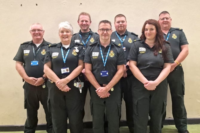 First prize for Tenby Community First Responders at National awards ...