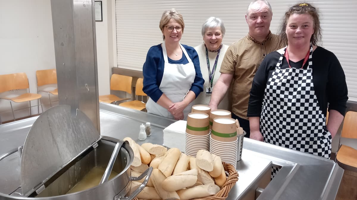Free soup and all welcome at pop-up County Hall canteen | tenby-today.co.uk
