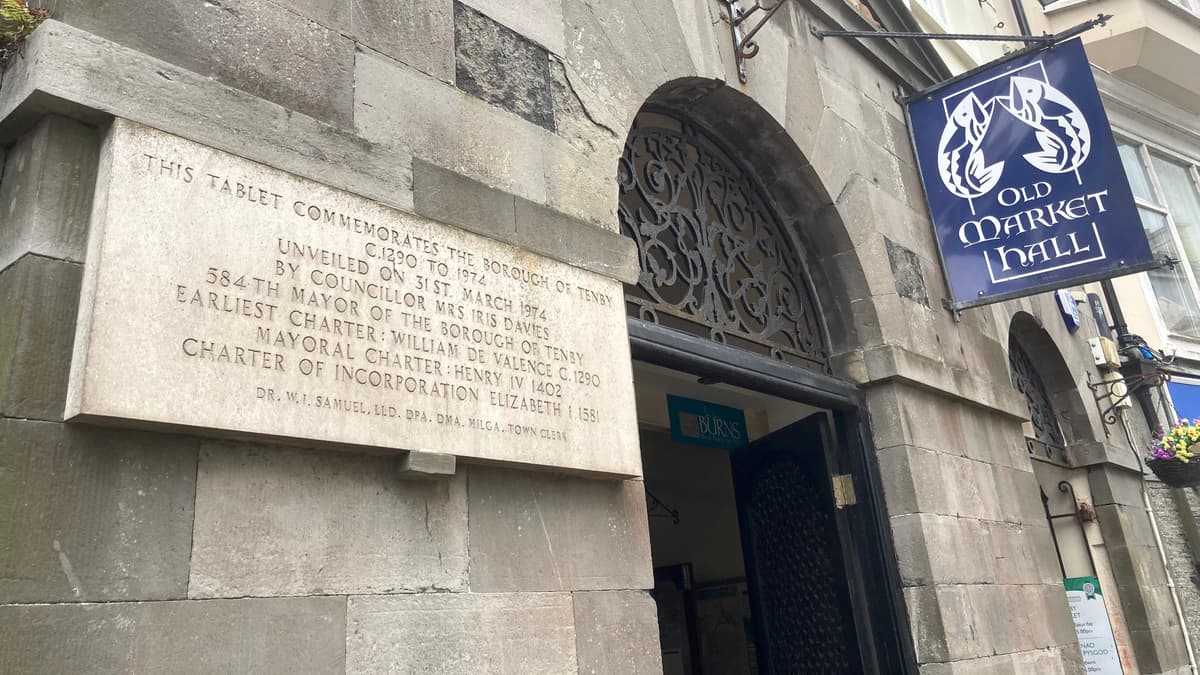 Is Tenby’s historic market hall finally in line for some much needed ...