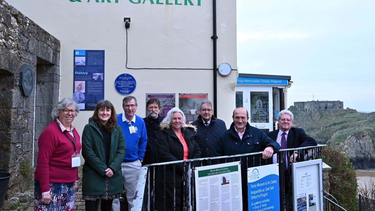 Importance of Tenby's museum highlighted to County Council's CEO and ...