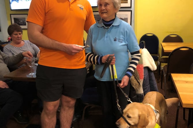 Guide Dogs Pembrokeshire charity thanks Amroth fundraisers | tenby ...
