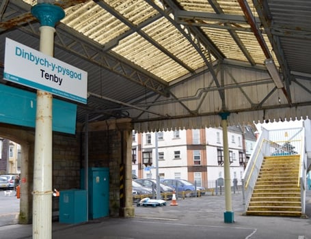 Plans for new disability-friendly railway bridge at Tenby train station ...