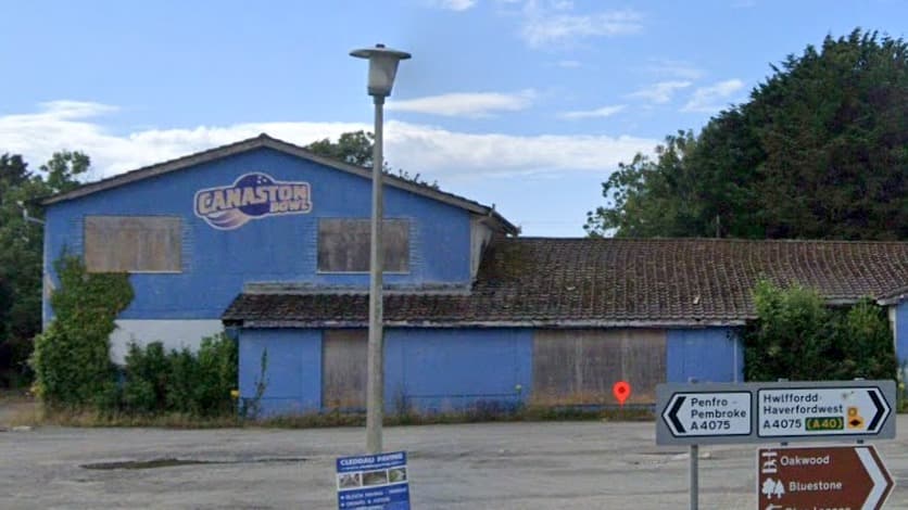 Former Pembrokeshire bowling alley - will soon be no more! | tenby ...