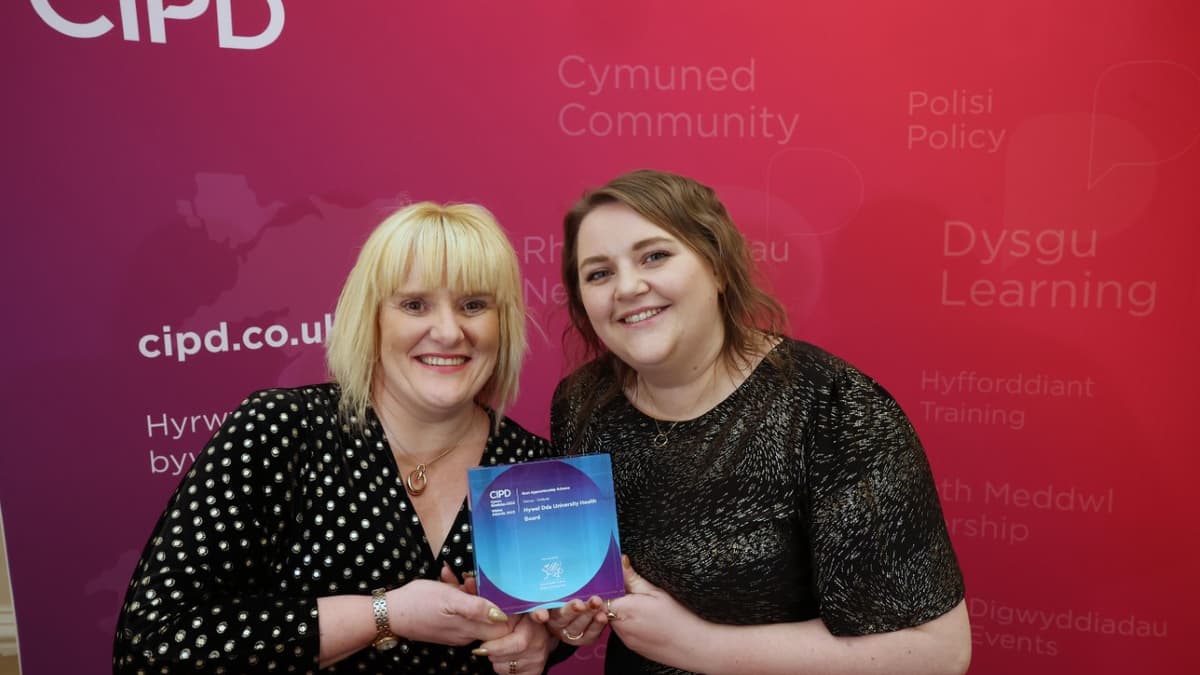 Hywel Dda Health Board scoops top accolade at the CIPD Wales Awards ...