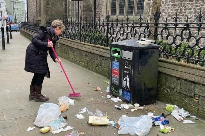 Councillors join forces to call on Local Authority to tackle littering ...