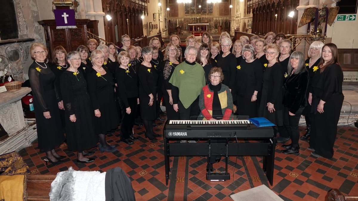 Male Voice and ladies choirs combine at Monkton Priory concert | tenby ...
