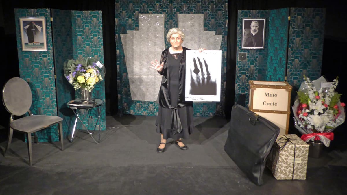 Tenby Arts Club learns about Marie Curie in Alison Neil play ‘Glowing ...