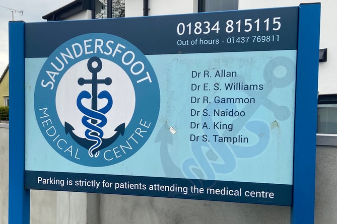 Patients at Saundersfoot Surgery asked to exercise patience at busy ...