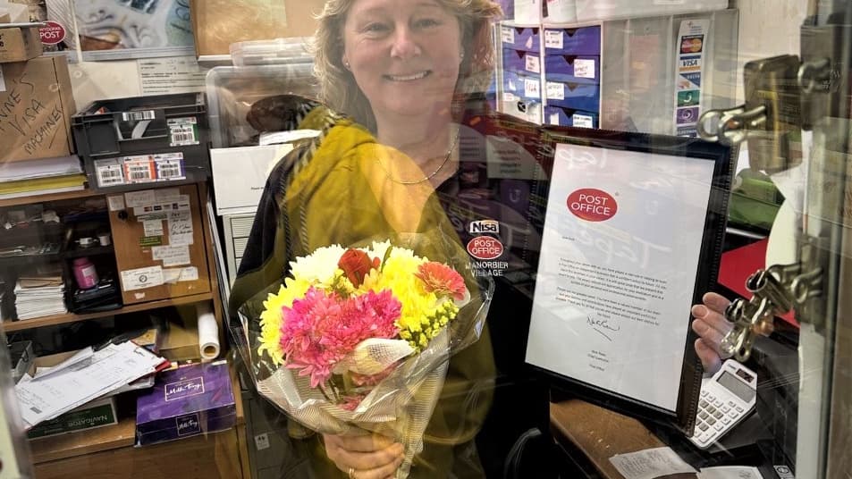 Popular Manorbier Postmistress says farewell after 23 years of loyal ...