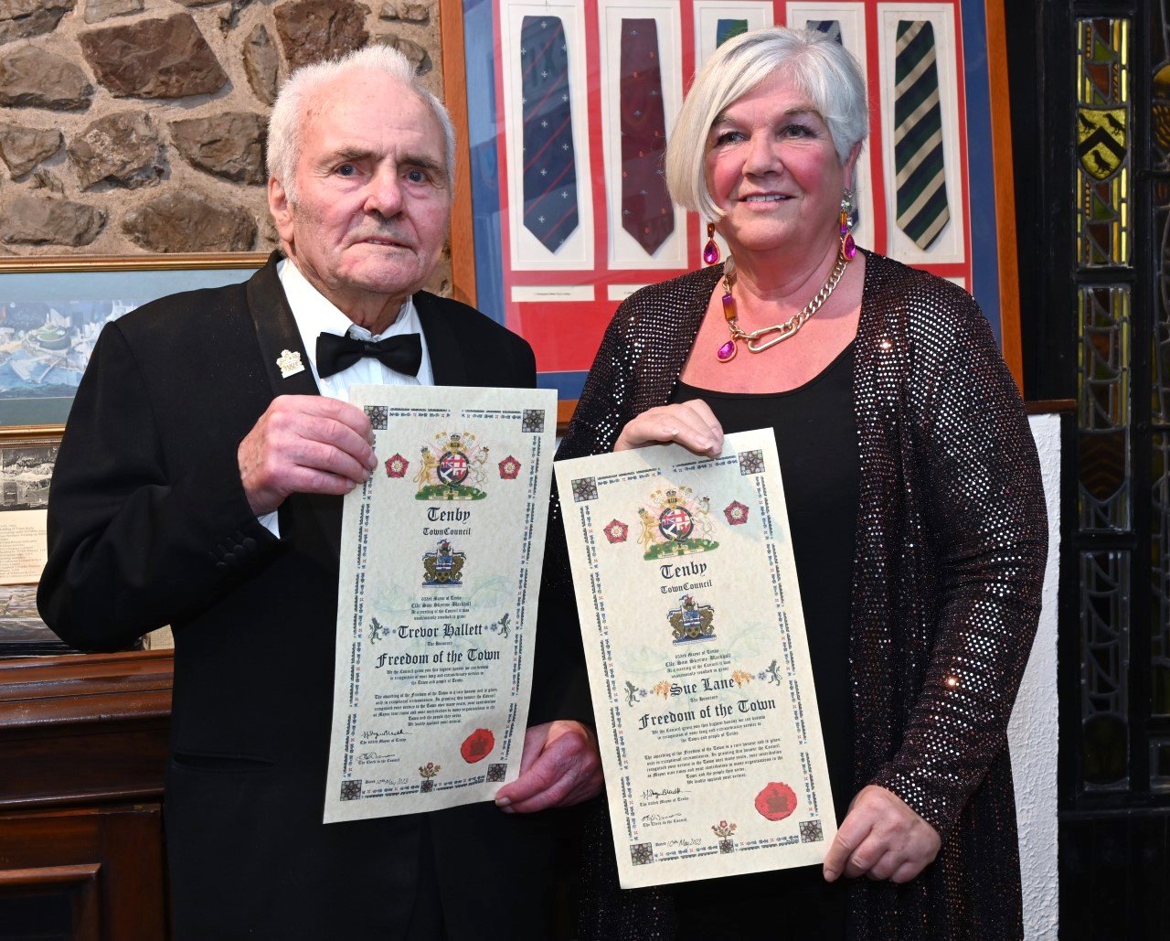 Remarkable Tenby ambassadors given ‘Freedom of the Town’ | tenby-today ...