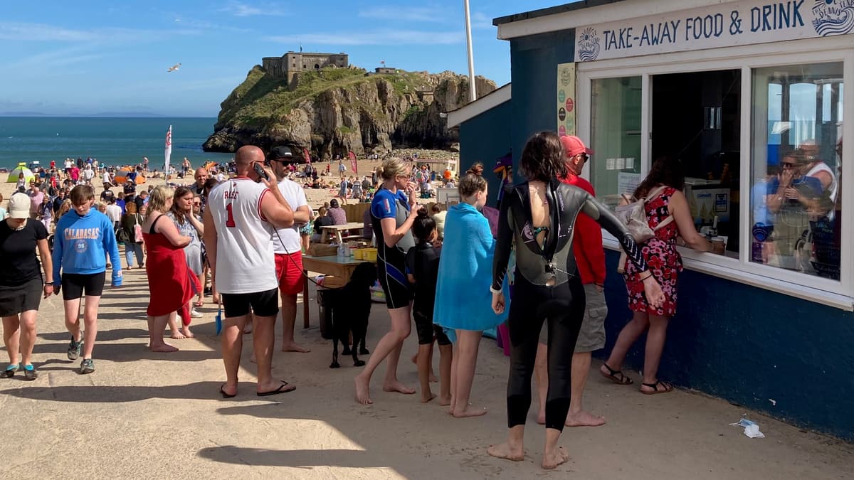 Tenby beachside cafe announces decision on its future amid rising ...