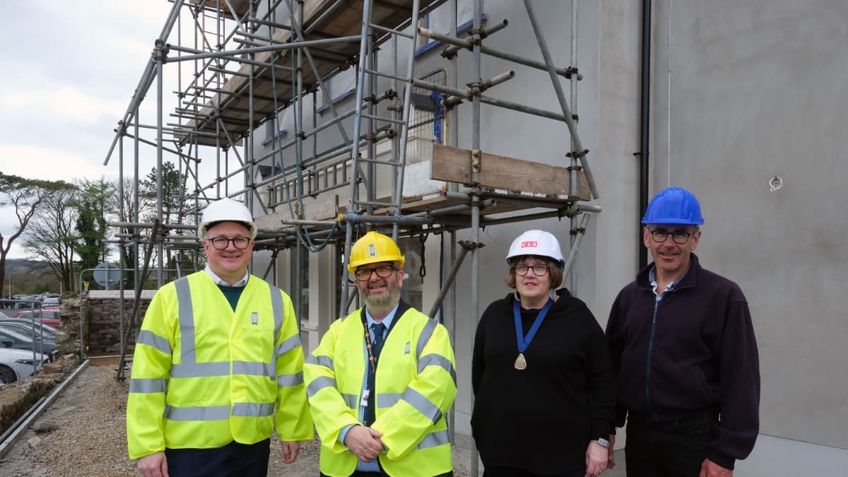 Major milestone for new Narberth Library | tenby-today.co.uk