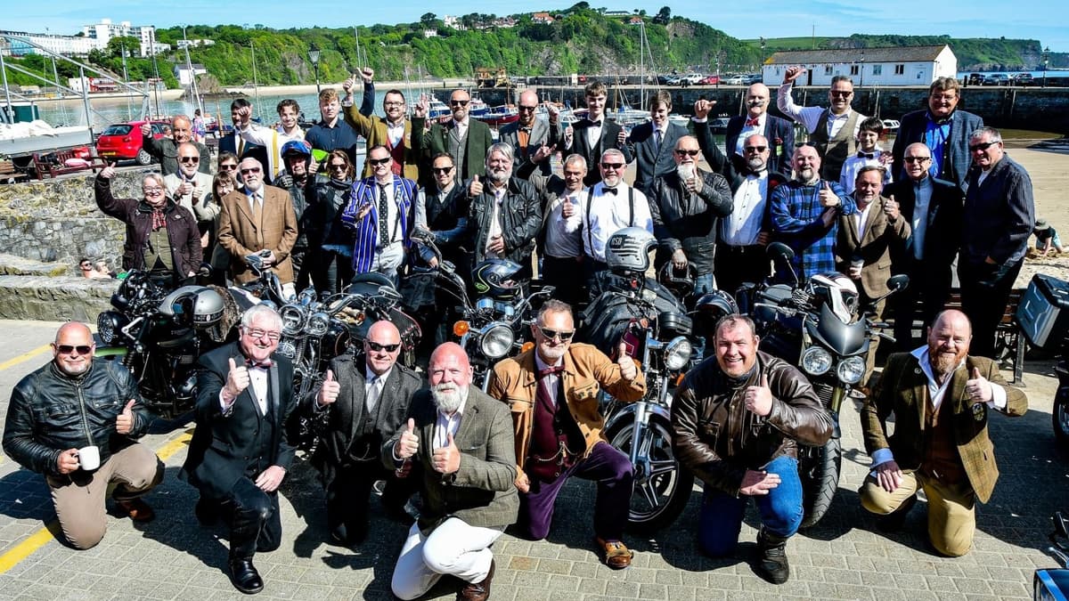 Dapper fundraisers turn out for ‘Distinguished Gentleman’s Ride ...