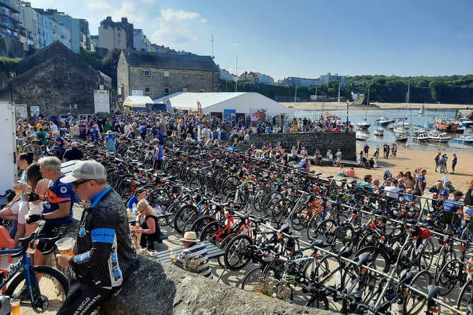 Carten riders go that extra mile for charity | tenby-today.co.uk