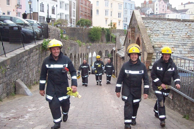 Long service award for dedicated Tenby firefighter | tenby-today.co.uk