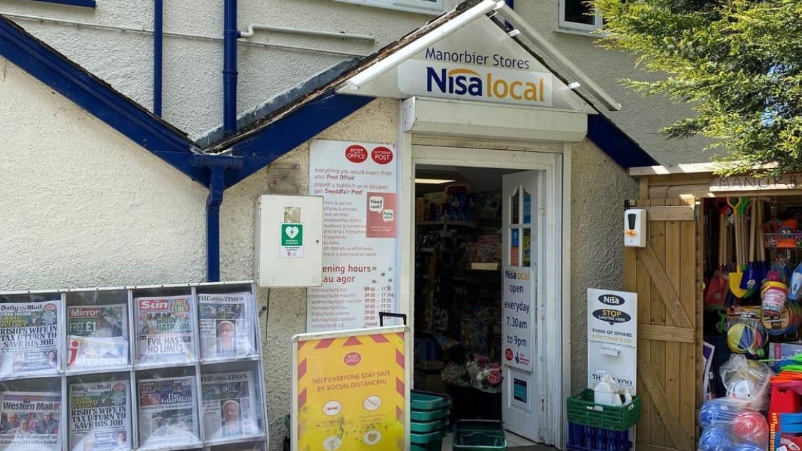 New owners take the helm at Manorbier Post Office and newsagents ...