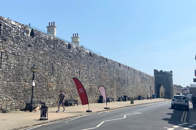 TLC needed for Tenby's historic town walls | tenby-today.co.uk