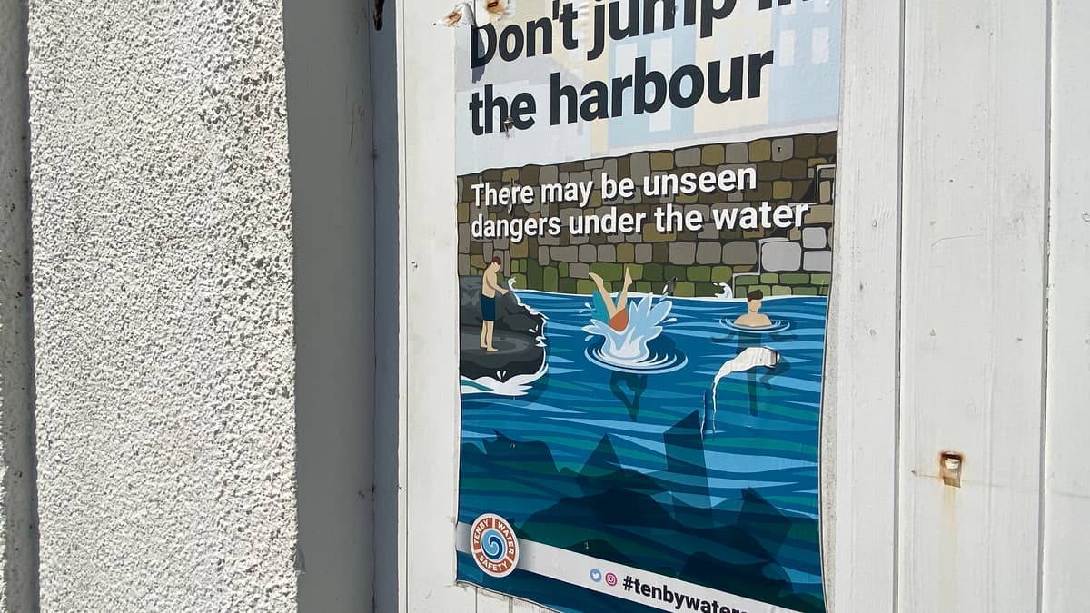 Police and security continue to monitor anti-social activity at Tenby ...