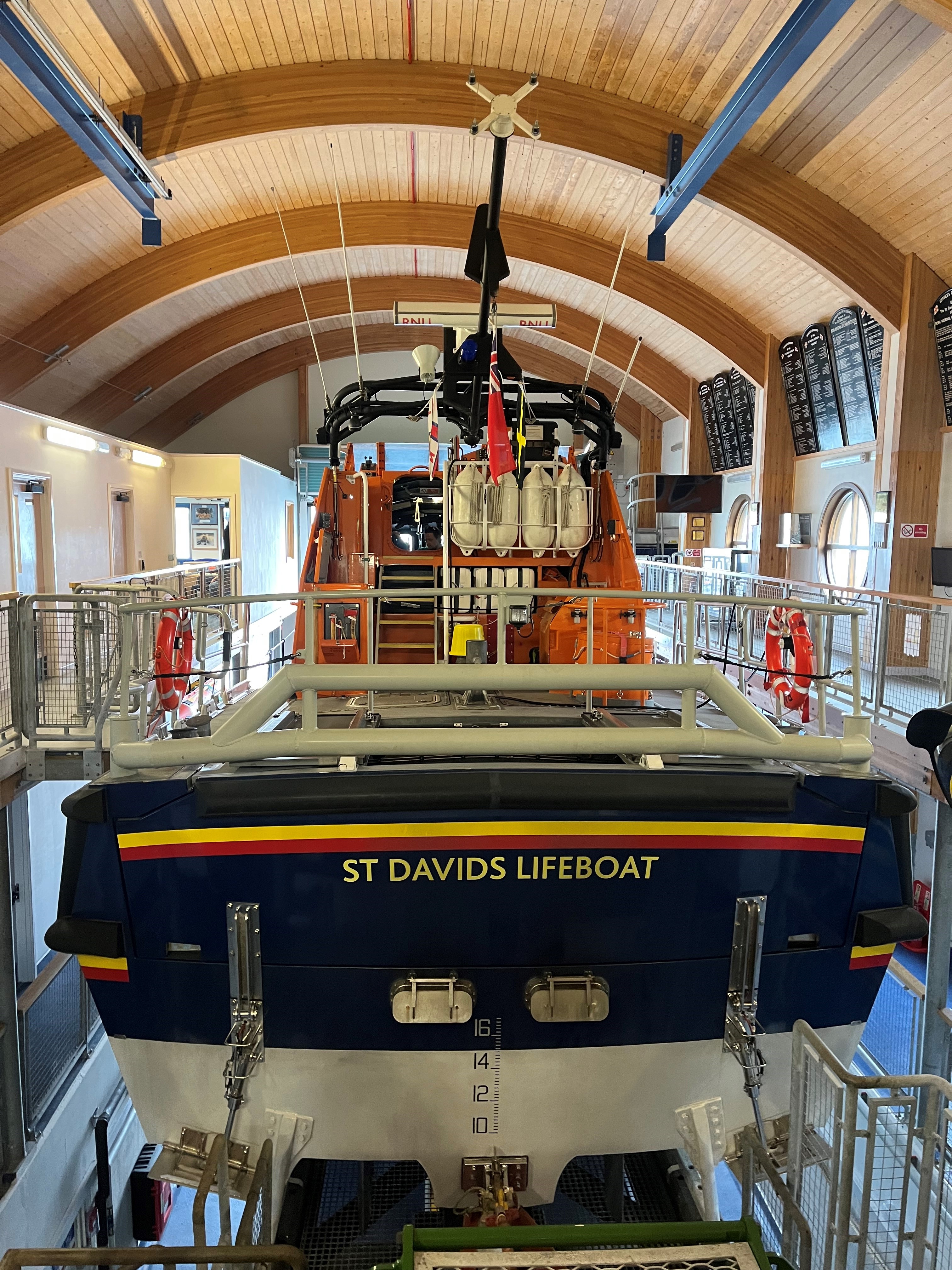 St Davids RNLI Lifeboat Station open day 2023 with tours and lifeboat ...