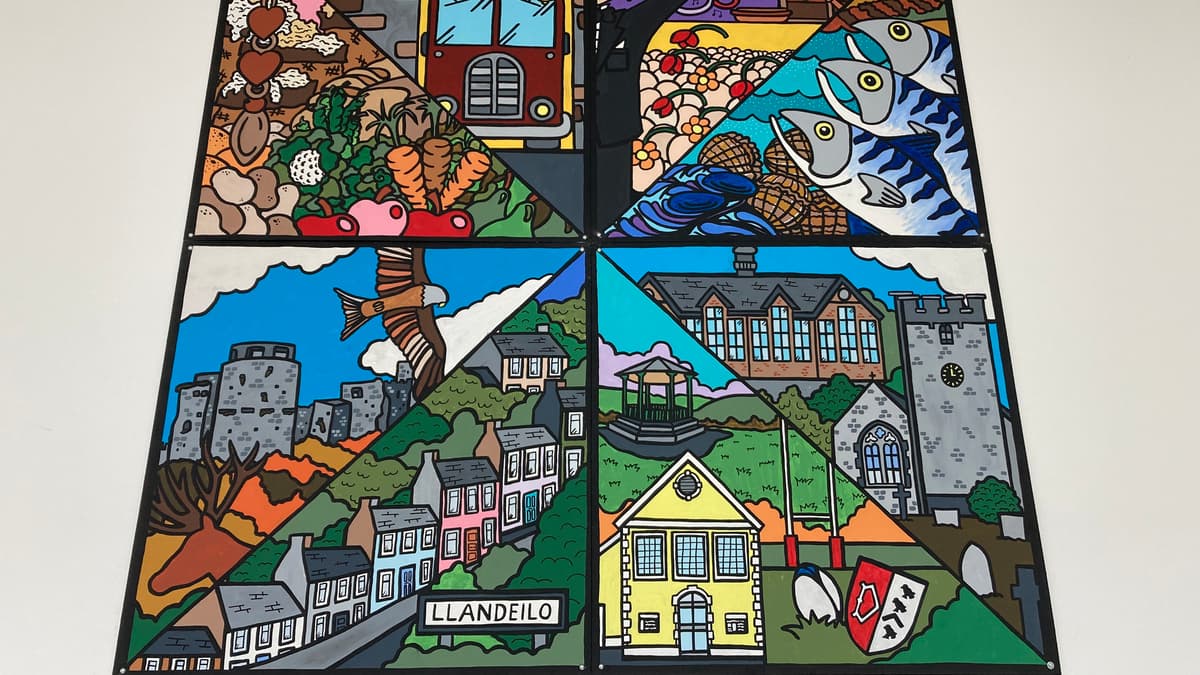 Carmarthenshire market hall constructed in the 1830s opens its doors ...