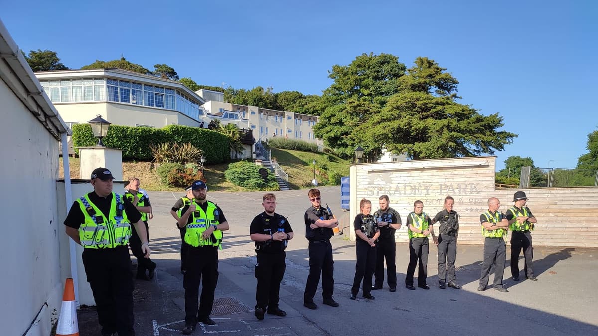 Six arrests following two fires at Carmarthenshire hotel being readied ...