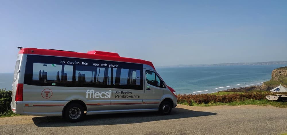 New fflecsi bus zone that includes Tenby launched in time for summer ...