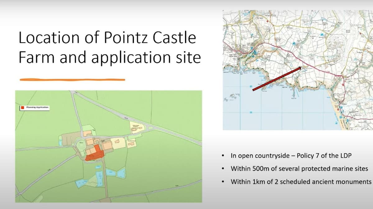 Agricultural buildings go-ahead for Pointz Castle Farm | tenby-today.co.uk