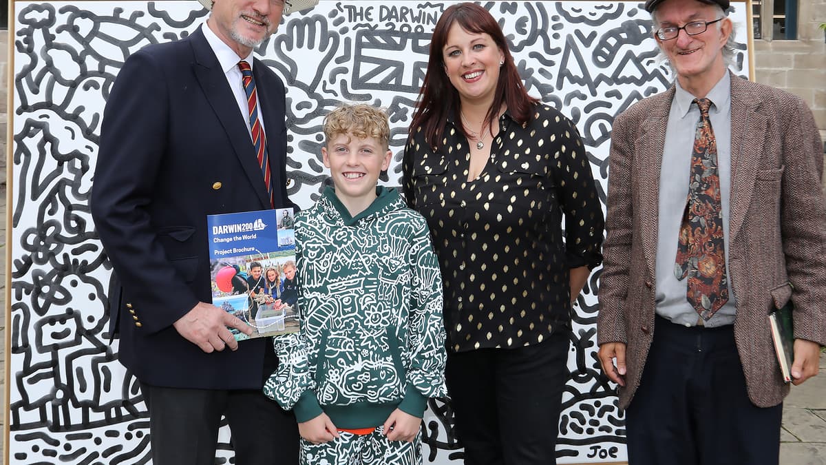 Pembrokeshire Darwin Centre attends launch of Darwin200 - a Voyage to ...