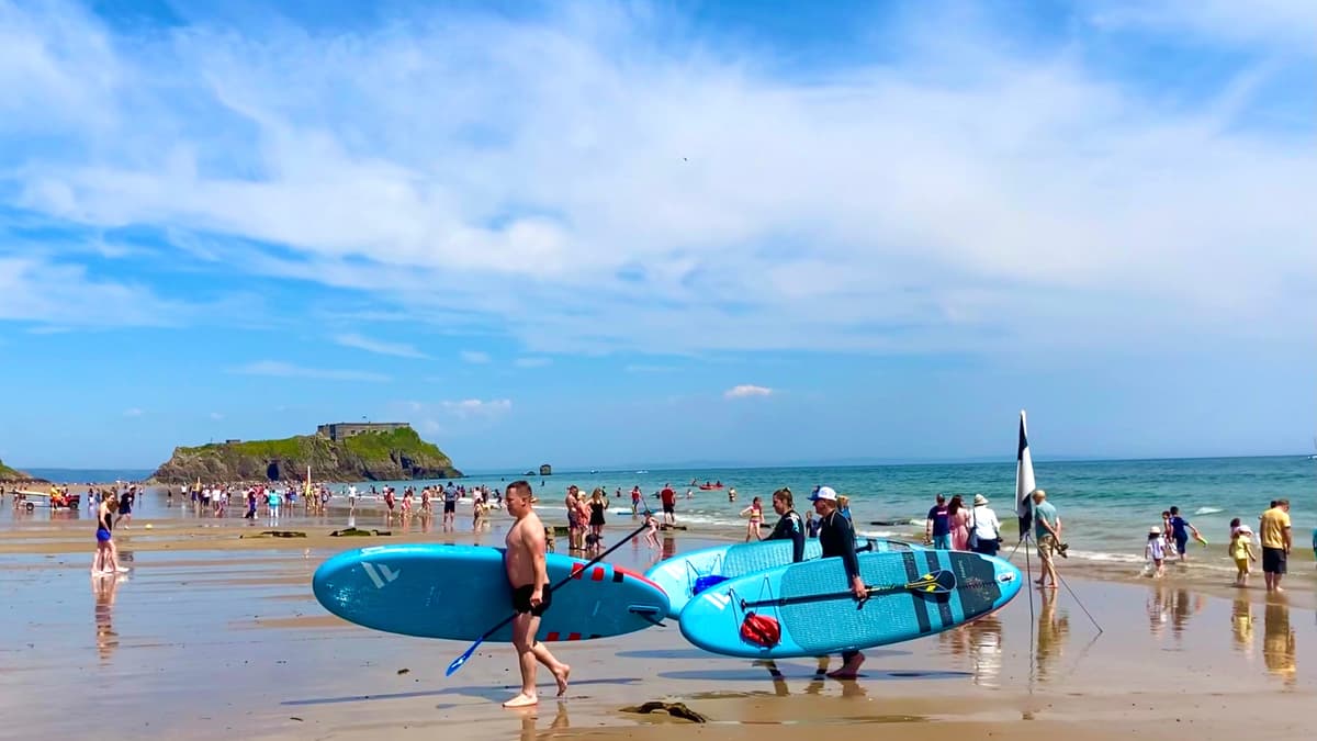 Welsh Water apologise after pollution warning issued for Tenby's ...