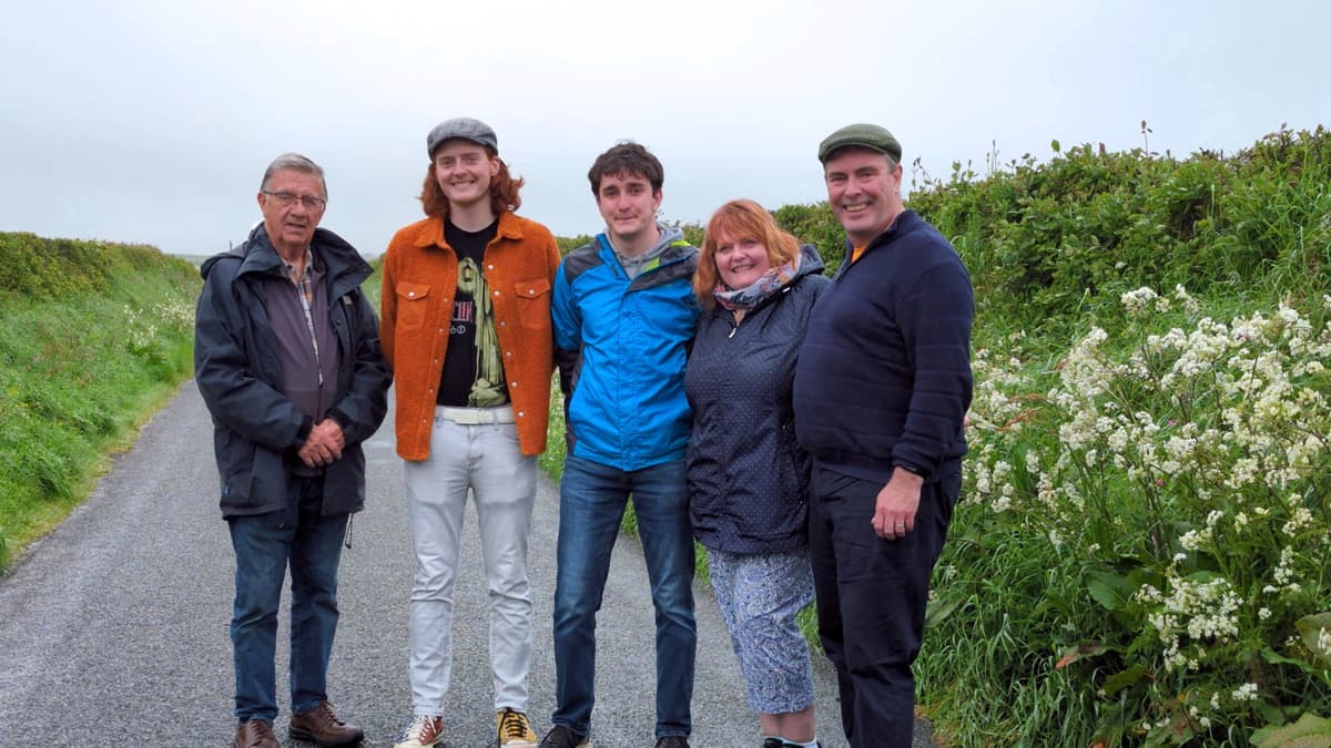 Pembrokeshire lane a point of pilgrimage for Canadian family of RAF ...
