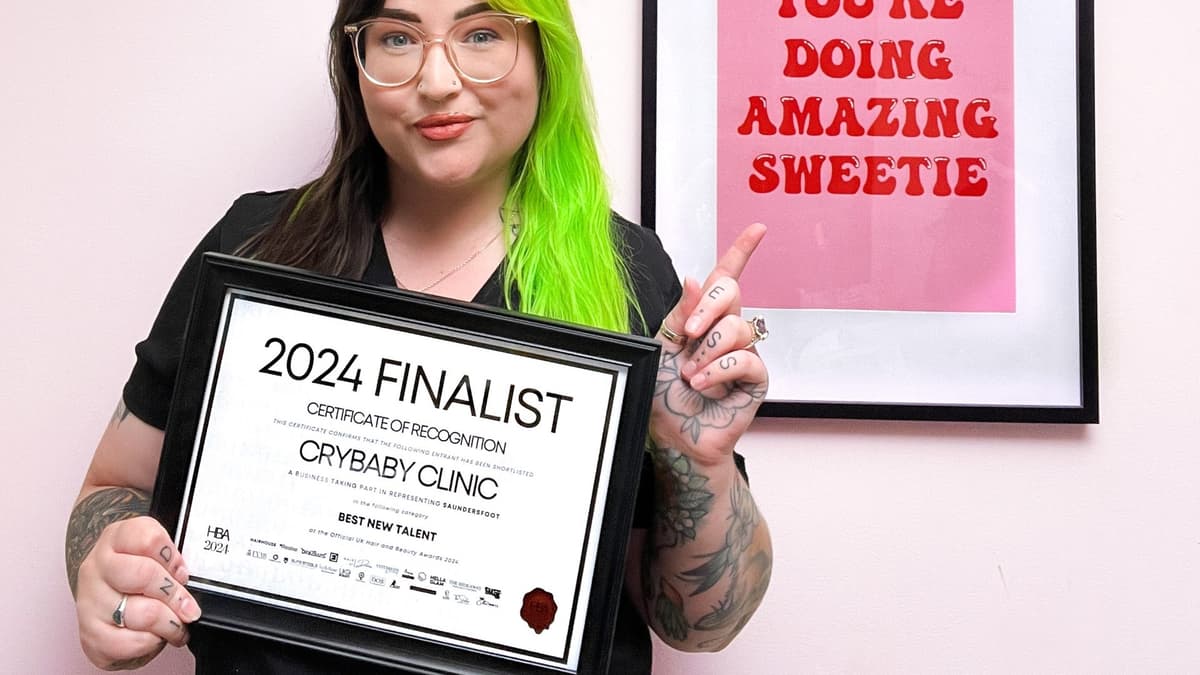 Saundersfoot business shortlisted in the 2023 UK Hair and Beauty Awards ...