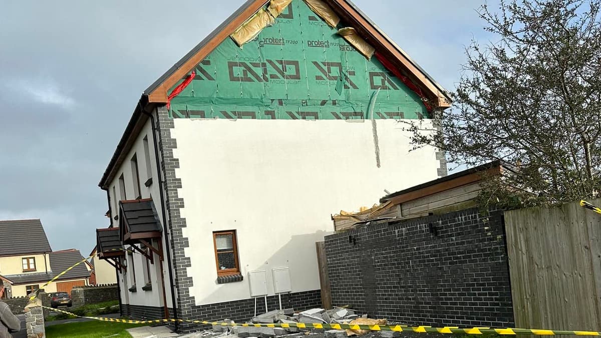Cause of property's 'collapse' unknown following incident at New Hedges ...