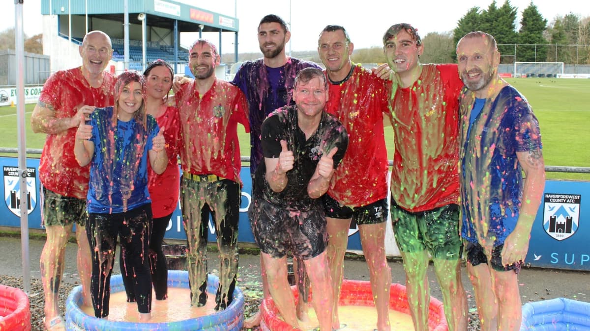 Messy community champions raise over £1,000 for Children in Need ...