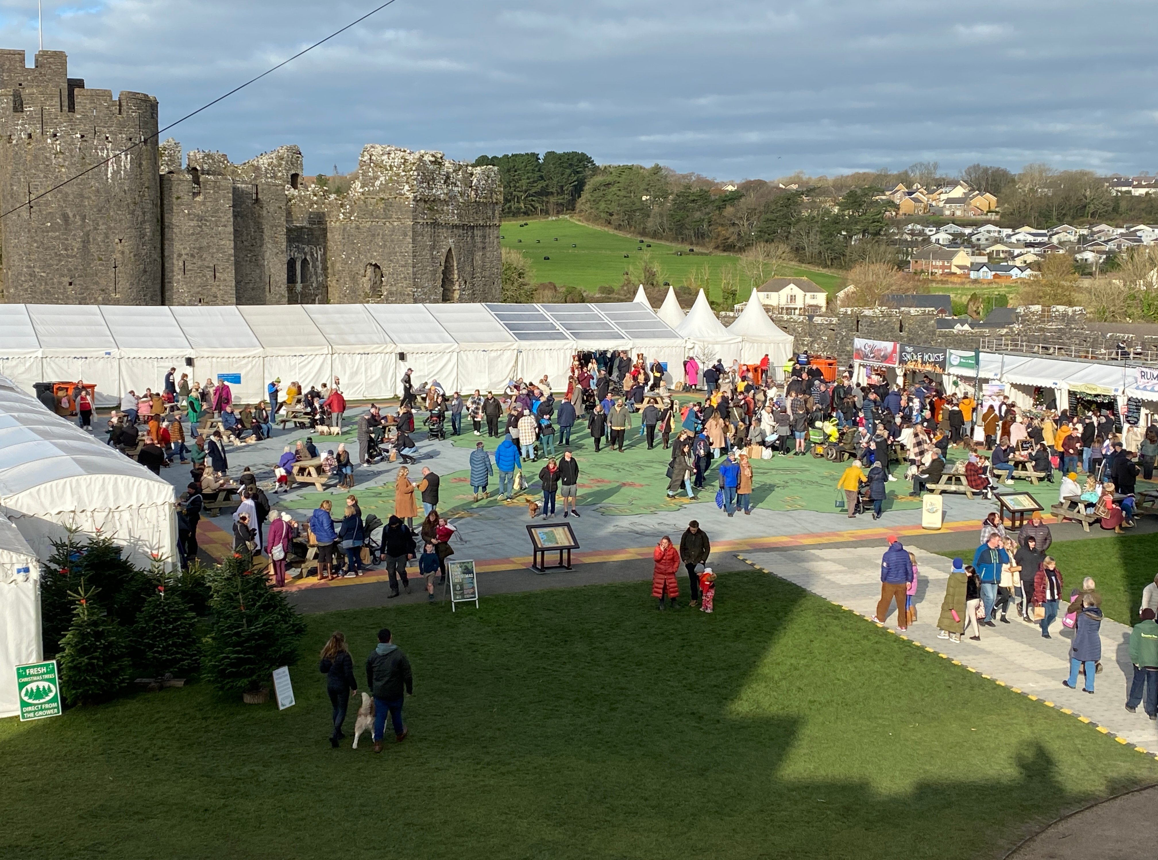 Pembrokeshire produce showcased at Pembroke Castle Christmas Market ...