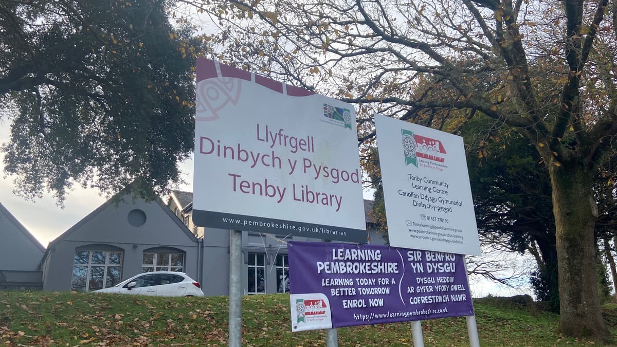 Temporary closure at Tenby Library | tenby-today.co.uk