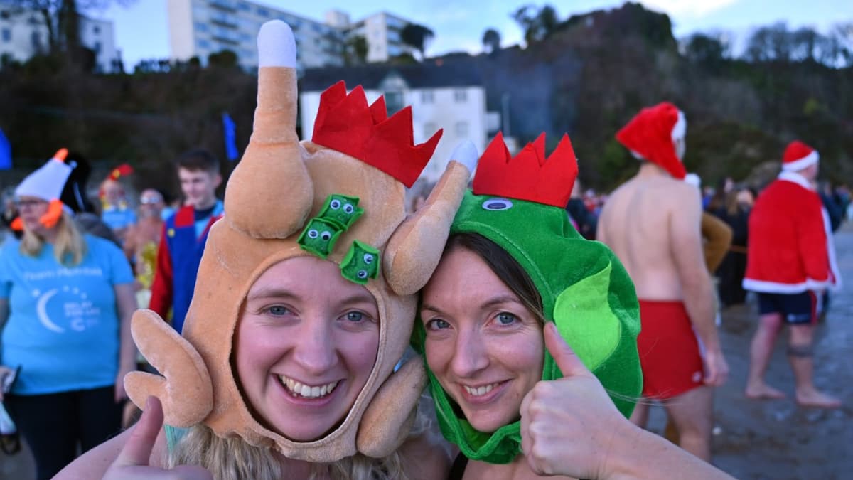 A touch of Disney magic set to land at Tenby's Boxing Day charity swim ...