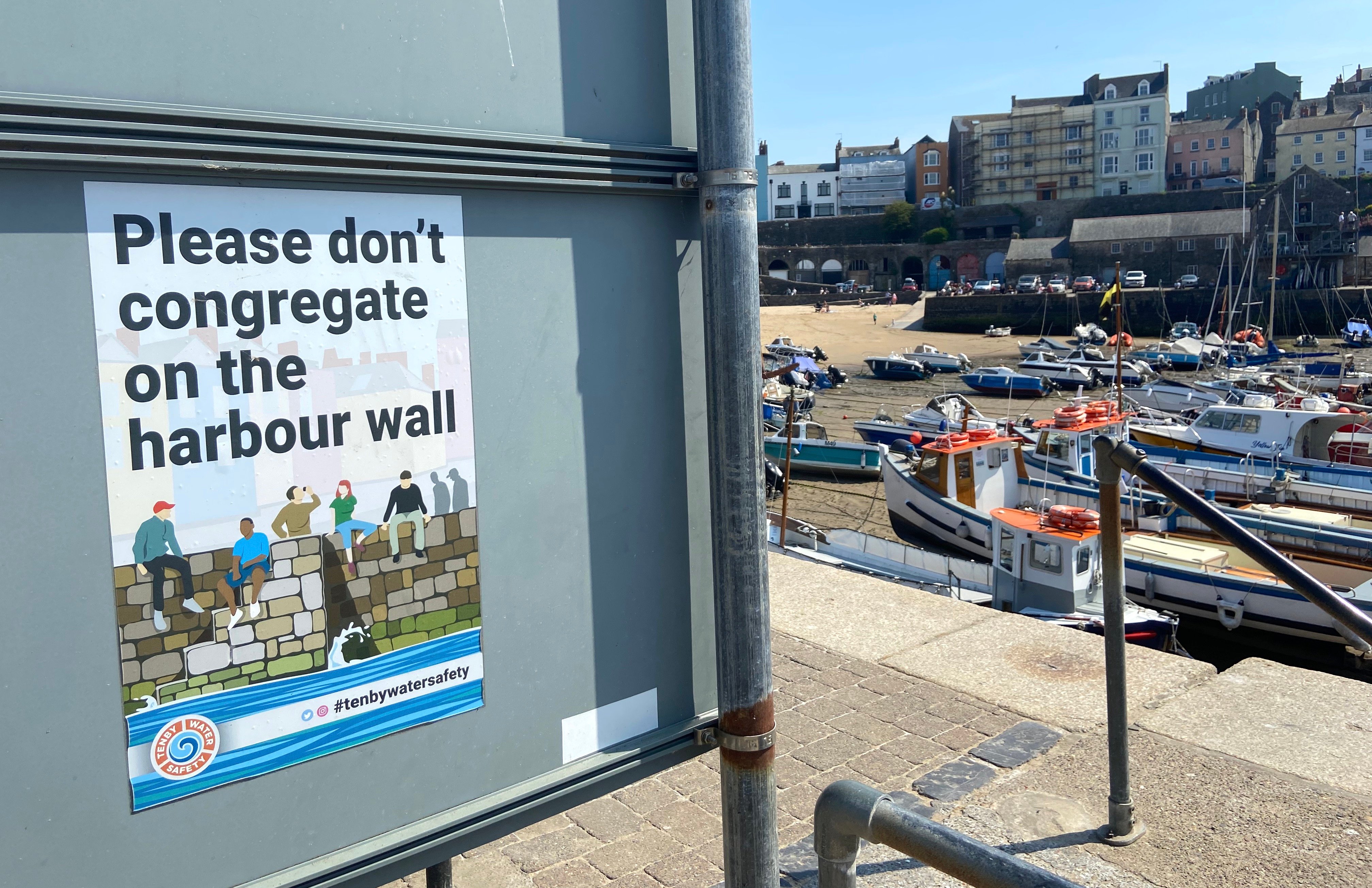 Permanent pier gate to combat Tenby harbour safety concerns | tenby ...