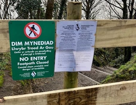 Monkstone Beach access update: Path remains closed due to slope ...