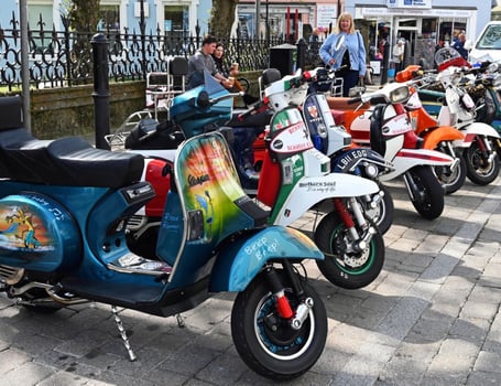 Welsh National Scooter Rally gets ready to ride into Tenby once again ...