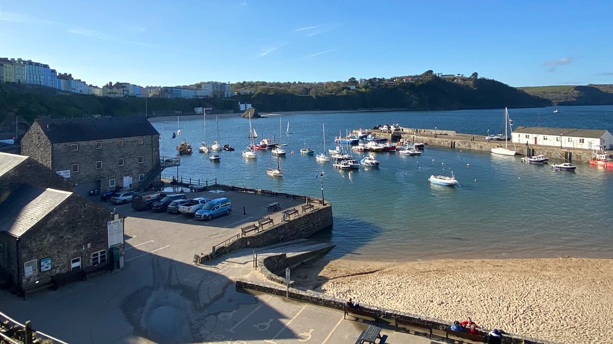 WATCH: Work set to start to plug part of Tenby’s leaky harbour! | tenby ...