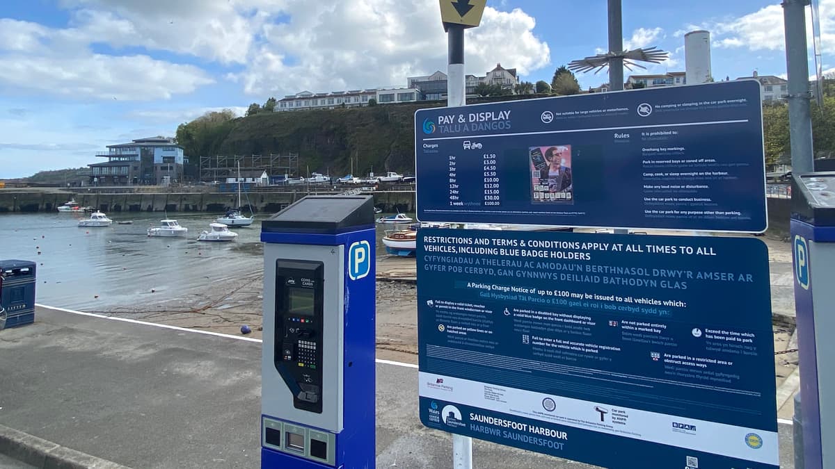 “Greed!” - harbour users hit out at new car park operation | tenby ...