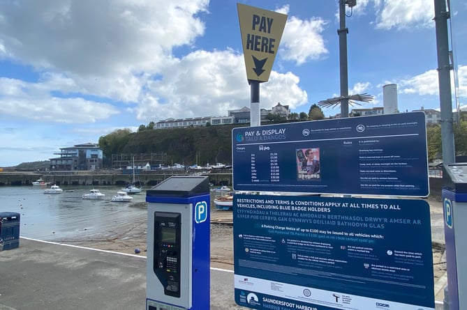 “Greed!” - harbour users hit out at new car park operation | tenby ...