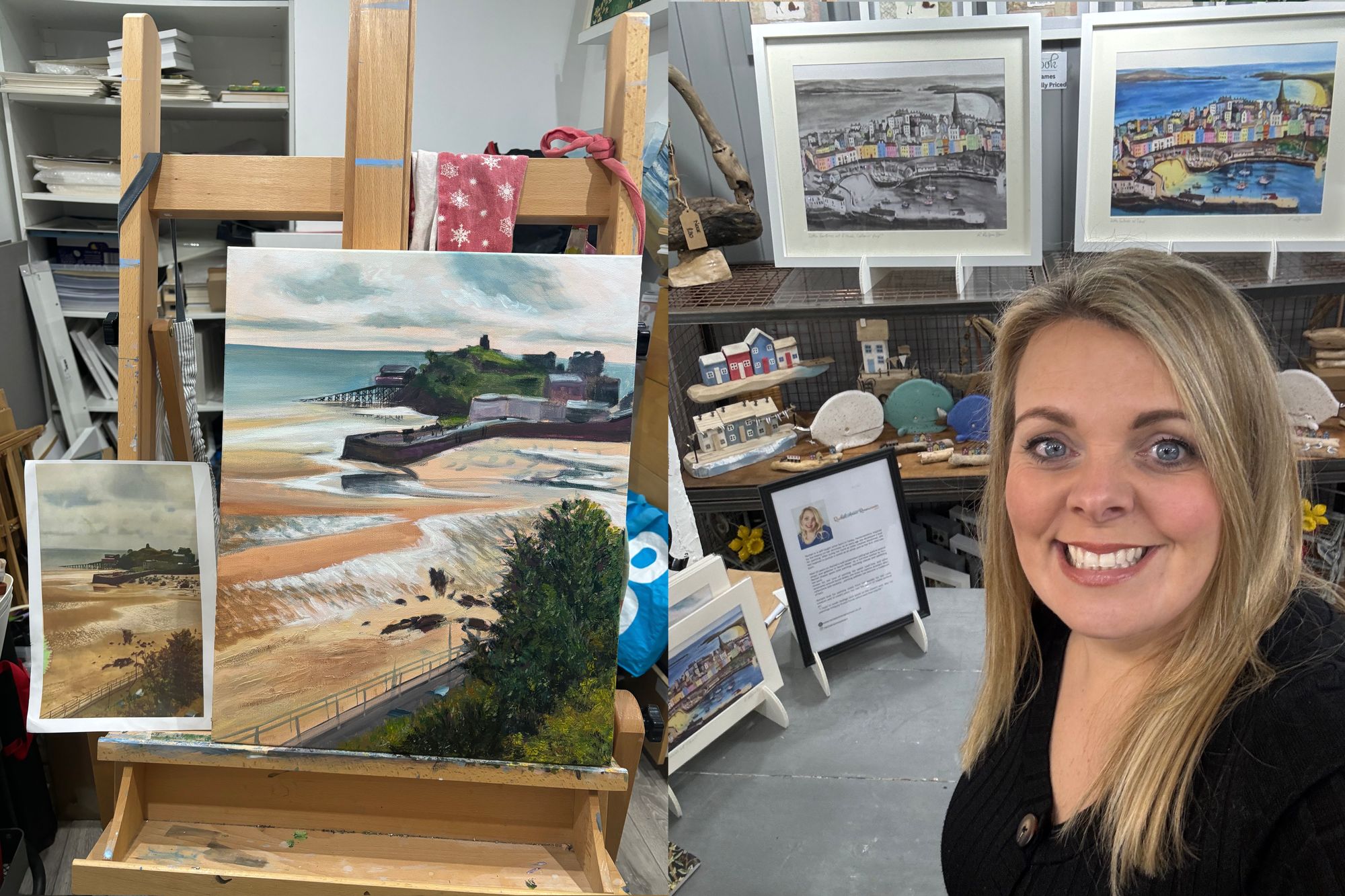 Artist Rachel Rasmussen prepares for Tenby Museum exhibition | tenby ...