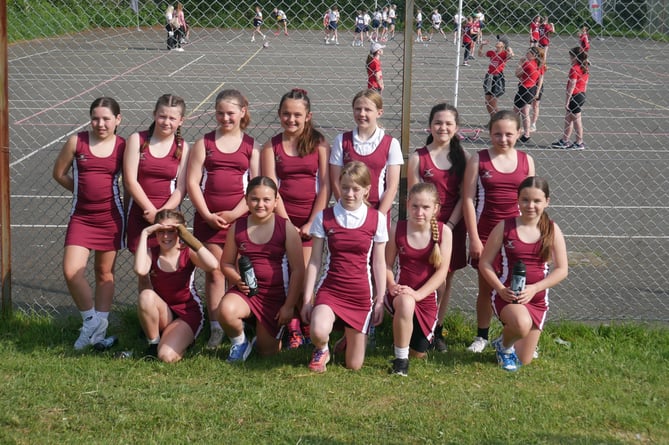 Saundersfoot School’s netball team showcase their formidable skills ...