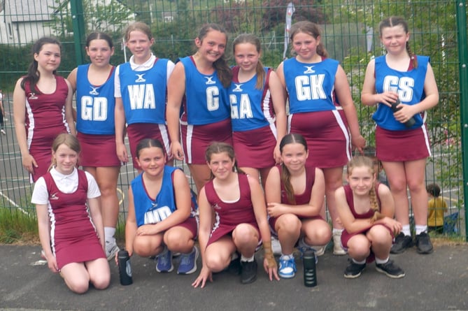 Saundersfoot School’s netball team showcase their formidable skills ...