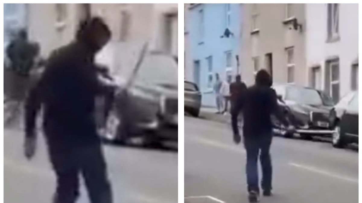 Pembroke Dock street fight sees man jailed for wielding samurai sword ...