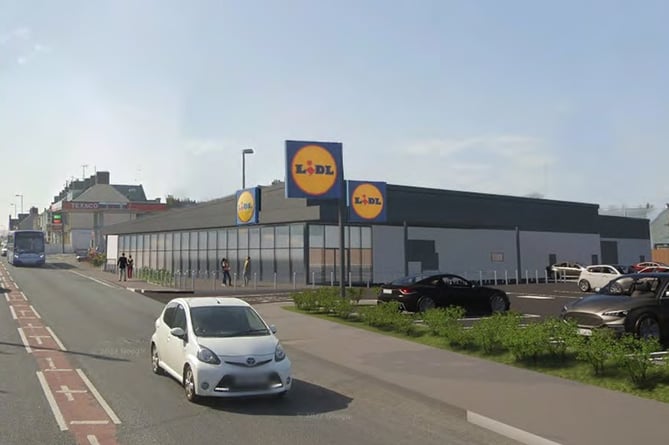 Plans for modernised Milford Haven Lidl supermarket | tenby-today.co.uk