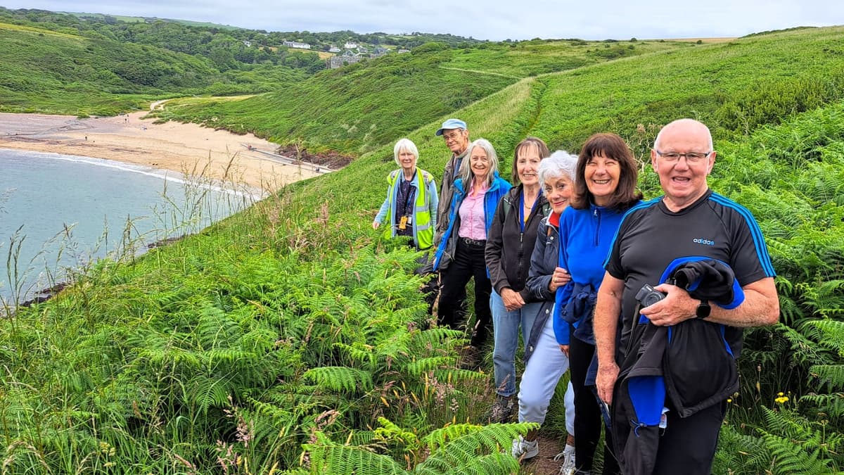 Steps2Health walking group enjoys five days of Pembrokeshire walks in ...